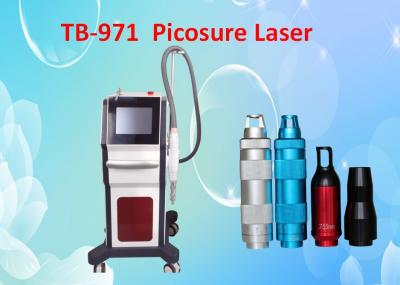 China Four Wavelength Picosure Nd Yag Laser Tattoo Removal Machine Water Cooling for sale