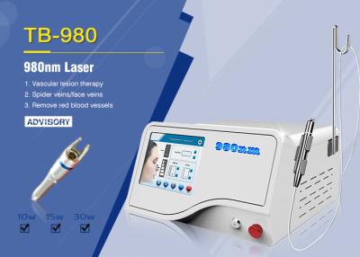 China Portable 980 nm Diode Laser Machine for Vein Removal / Laser Beauty Equipment for sale