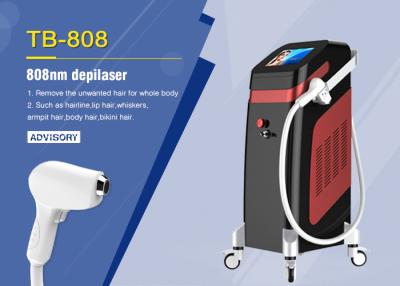 China Vertical 755nm 1064nm 808nm Diode Laser Body Hair Removal System for sale