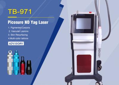 China Painless Picotech Laser Removal Tattoo Nd Yag Laser Machine 1064nm 755nm for sale