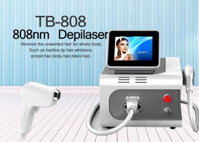 China Mini 808nm Diode Laser Hair Removal / Depilation Beauty Equipment CE Approved for sale