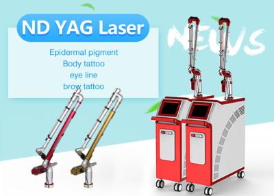 China Tattoo / Freckles Reduction Q-Switch Laser Machine Korea Light Arm 2 - 10 Spot Size Adjustable for sale