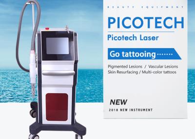 China 755nm Pico Laser Tattoo Removal / 1064nm 532nm Nd Yag laser Machine for sale
