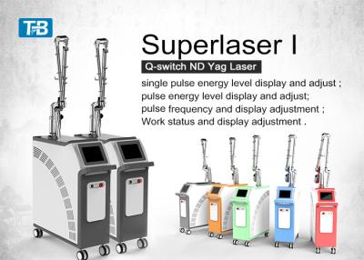 China 2000mj 15Hz Tattoo Removal Q Switched ND Yag Laser Equipment For Salon for sale
