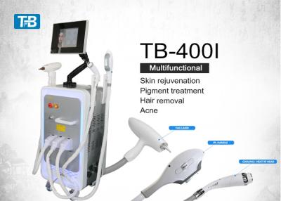 China Muntifunctional 3 in 1 Skin Care System , IPL + Nd Yag Laser + RF Tattoo Removal Equipment for sale