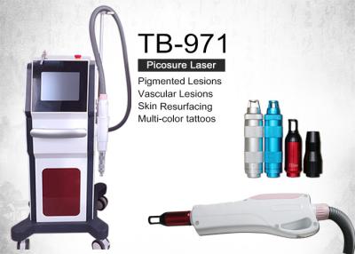 China Picosecond Picosure 755nm Laser Tattoo Removal Machine Spot Size 1 - 8mm Adjustable for sale