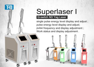 China 532nm 1064nm Q Switch Nd Yag Laser Machine For Carbon Peel & Pigmentation Removal for sale