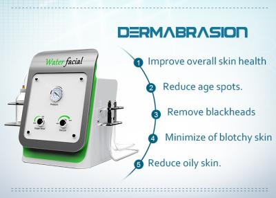 China 100Kpa Portable Water Aqua Diamond Microdermabrasion Equipment / Dermabrasion Peeling Machine for sale