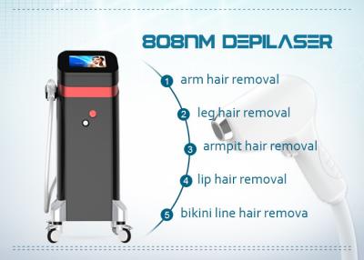 China Small 808nm Diode Laser Face Hair Depilation Machine 10000000 Shoot Time for sale