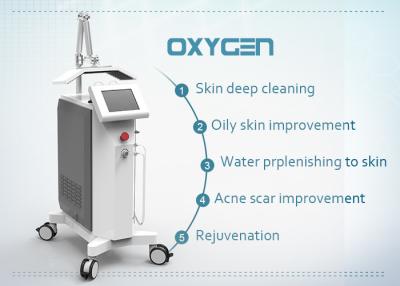 China RF Oxygen Jet Peeling PDTLED Light Therapy System for Acne Treatment / Facial Cleaning for sale