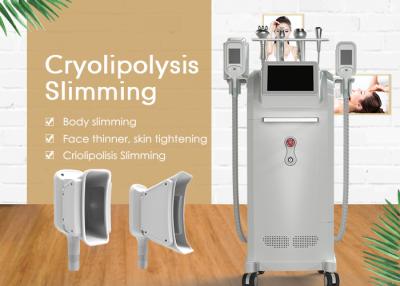 China 1800W RF Cacitation Cryolipolysis Slimming Machine 5 Handles / Body Contouring Cellulite Removal Machine for sale
