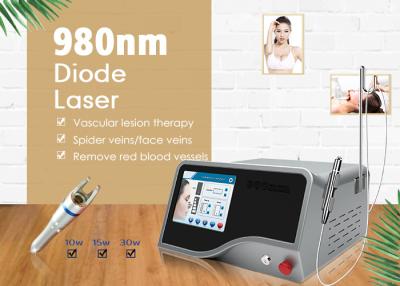 China 30W 980nm Laser Red Blood / Spider Vein Removal Machine Non - invasive for sale