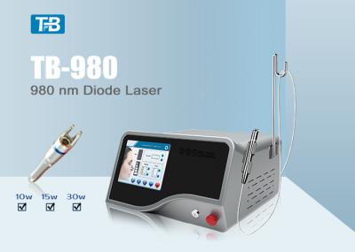 China Clinic 980 nm Diode Laser Vascular Therapy Machine With Air Cooling System for sale