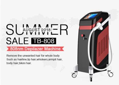 China Salon 808nm Diode Laser Hair Removal Machine Germany Bars Depilation 12 * 12mm for sale