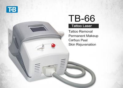 China Portable Carbon Peeling ND Yag Laser Beauty Equipment for Tattoo Reduction / Eyebrown Removal for sale