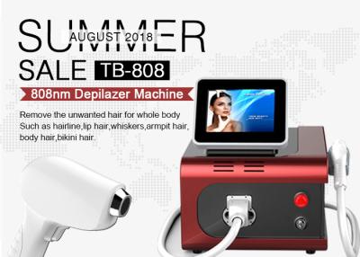 China Permanent Hair Removal 808nm Diode Laser Machine Touch Control 6 Skin Types for sale