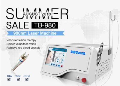 China Salon 980nm Diode Laser Therapy Machine for Blood Vessels And Vascular Removal for sale