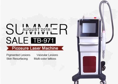 China Tattoo Removal Carbon Peeling Pico Laser Machine Effective 755nm 1064nm 1320nm Wavelength for sale