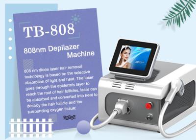 China Portable 12*12 Spot Size 808nm Diode Laser Depilation Equipment CE Approved for sale