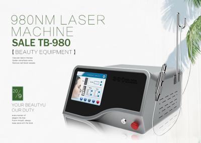 China Professional 980nm Diode Laser Vascular Removal Machine / Medical Beauty Equipment for sale