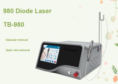 China CE 980 nm Diode Laser Vascular Removal Spider Vein Treatment On Face & Body for sale