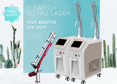 China Portable Q Switch Nd Yag Laser Freckle Removal Machine Spot Size 2 - 10 2500mj for sale