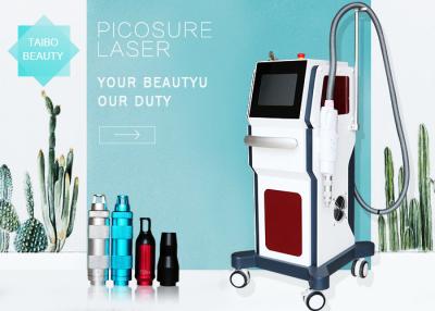 China 4 Wavelegth Picosure Nd Yag Laser Machine For Tattoo Removal / Freckle Pigmentation Removal for sale