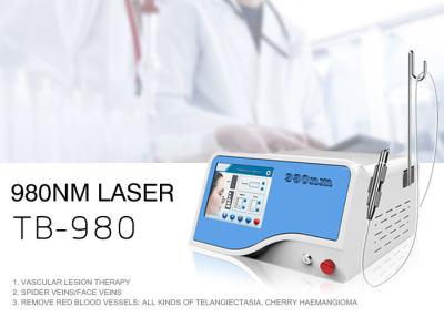 China Portable Medical Beauty Equipment 980nm Diode Laser Blood Vessel Removal for sale