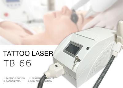 China Portable Nd Yag Laser Tattoo Removal Carbon Skin Whitening Machine With LCD Touch Screen for sale