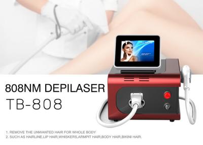 China Portable Depilaser 808nm Diode Laser Hair Removal Device With 10 Germany Bars for sale