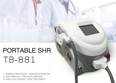 China Portable IPL SHR Permanent Hair Removal Machine For Salon / Skin Tightening Devices for sale