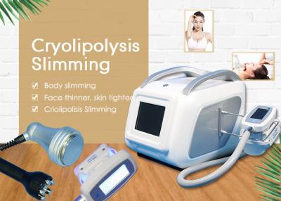 China Mini Cryolipolysis Slimming Machine / Weight Loss And Skin Tightening Vacuum Cavitation System for sale