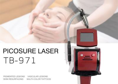 China Portable Picosure Nd Yag Laser Tattoo Removal Machine 1320nm 1 - 10HZ Wavelength for sale