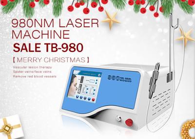 China Medical 30W 980 nm Diode Laser Spider Vein Removal On Face & Body for sale