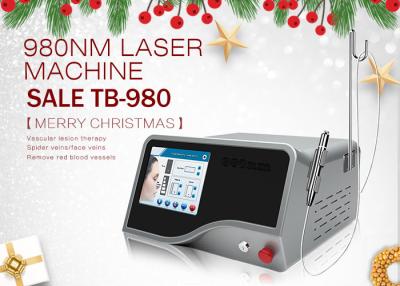 China High Power 980nm Diode Laser Spider Vein Vascular Removal Acne Treatment Machine for sale