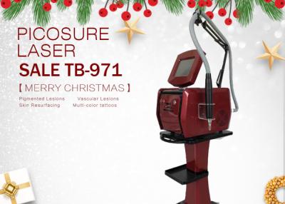 China 755nm Nd Yag Pico Second Laser Tattoo Removal Machine For Pigment Acne Treatment for sale
