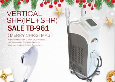 China Hospital 2 Handles Laser IPL SHR Hair Removal Machine For Birthmark Treatment for sale