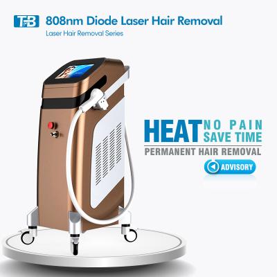 China Painless Commercial 2500w Effective 10000000 Shoots  808nm Diode Laser Hair Removal Device for sale