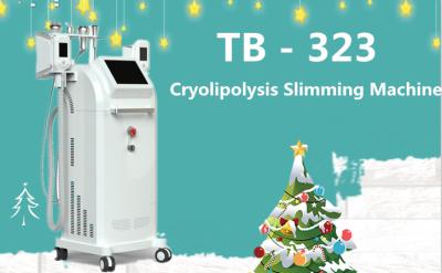 China 100kpa Five Handles Cryolipolysis RF Cavitation Machine For Cellulite Removal for sale
