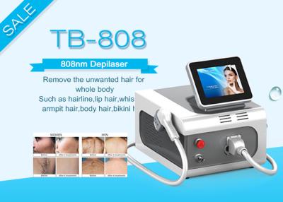 China 1800W Portable 808nm Diode Laser Permanent Hair Removal Machine For Bikini Line , Armpit And Whole Body for sale
