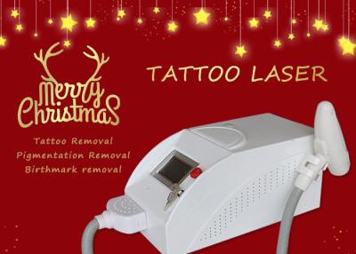 China 1064nm 532nm 1320nm Q - Switch Nd Yag Laser Tattoo Removal Machine For Skin Whitening Portable for sale