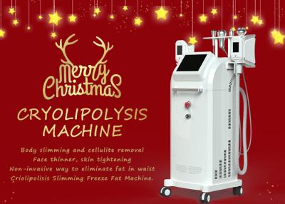 China Professional 5 Handles Cryolipolysis Slimming Machine 650nm Diode Lipo Laser for sale