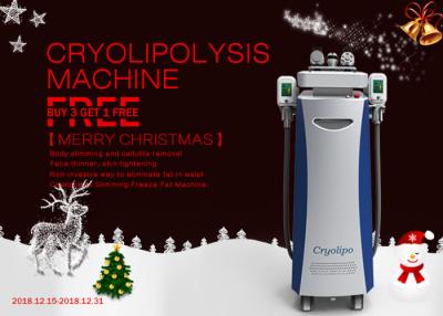 China Cooling Sculpting Vacuum RF Lipolaser Cryolipolysis Slimming Machine CE Approved for sale