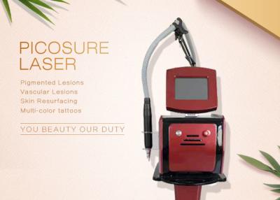 China 755nm Wavelength Pico Laser Tattoo Removal Machine For Pigment Acne Treatment for sale