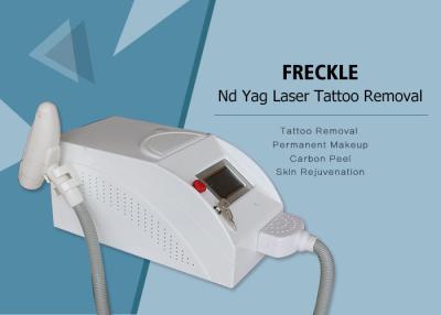 China Carbon Whitening Nd Yag Laser Tattoo Removal Machine 1 - 10HZ 1064nm 532nm 1320nm Three Wavelength for sale