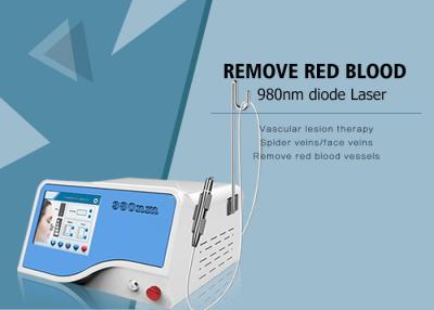 China Fiber 1 - 100ms Adjustable 30W 980 nm Diode Laser Veins Removal Machine for sale