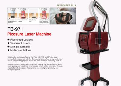 China Beauty Salon Nd Yag Laser Tattoo Removal Machine Easy To Operated 500W for sale