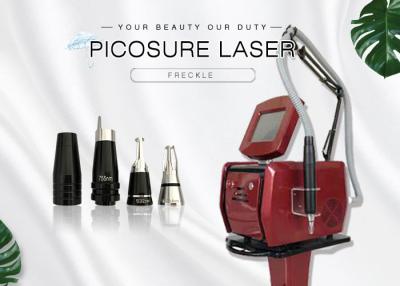 China Non - Invasive Laser Skin Treatment Nd Yag Laser Tattoo Removal Machine For Chest Or Decollete for sale