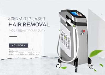 China 755nm +808nm +1064nm Diode Laser Depilation Machine Spot Size 12x12mm for sale