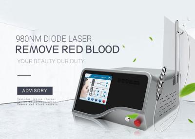 China Air Cooling 980 Nm Diode Laser Red Spider Vein Removal Machine For Hospital for sale
